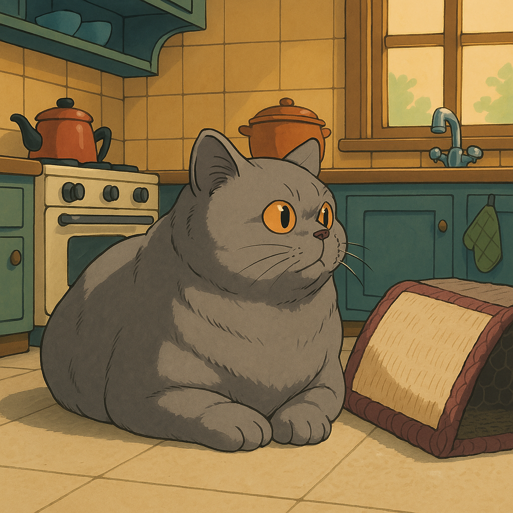 Transform into studio ghibli style with kitchen background. - Ghibli ...