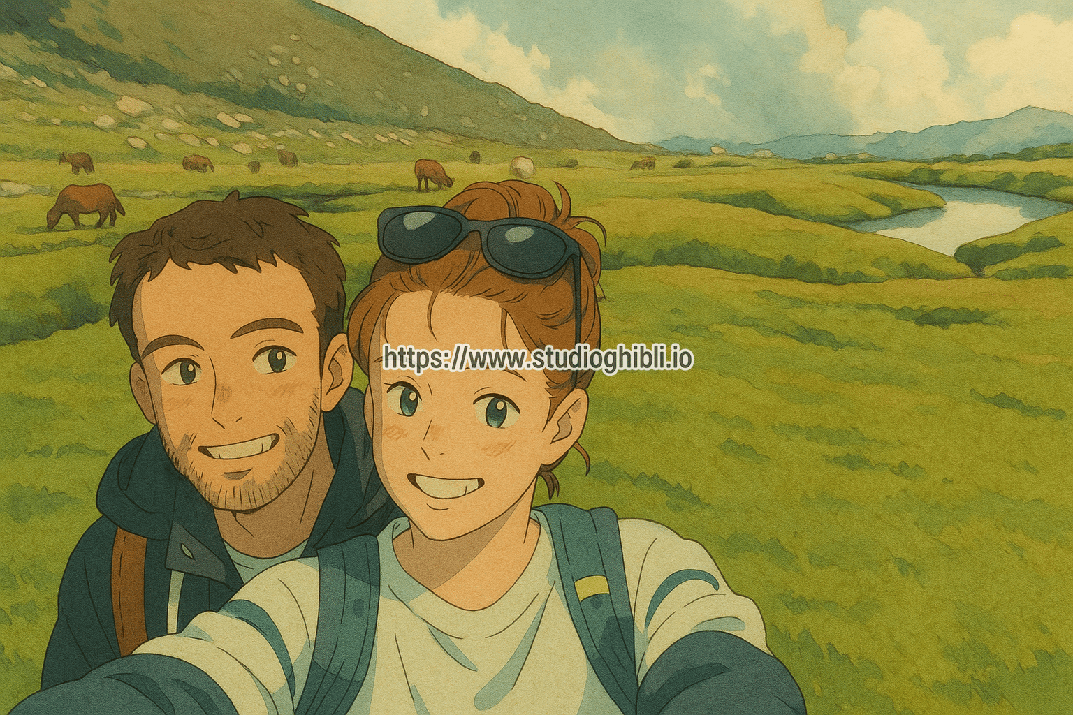 Turn this image into Studio Ghibli style - Ghibli | Studio Ghibli