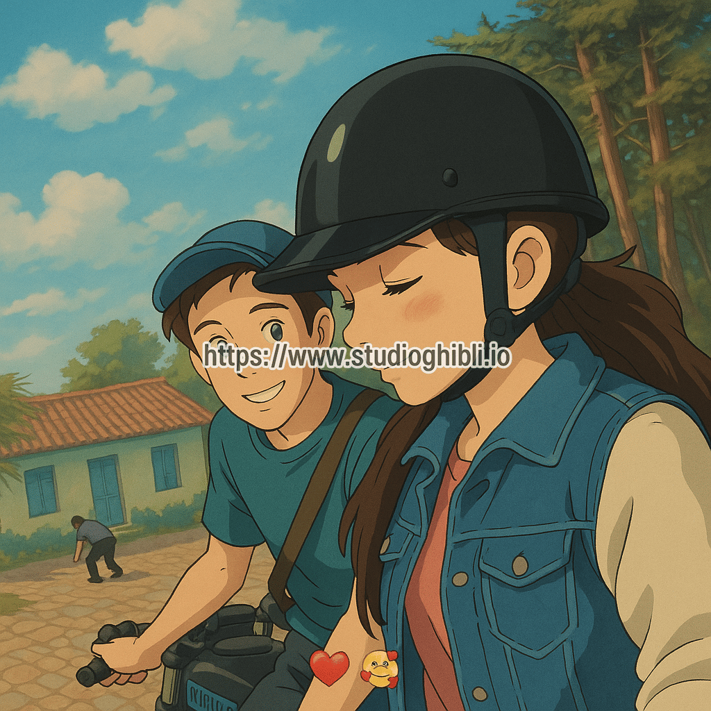 Convierte esta imagen al estilo estudio Gibli - Ghibli | Studio Ghibli