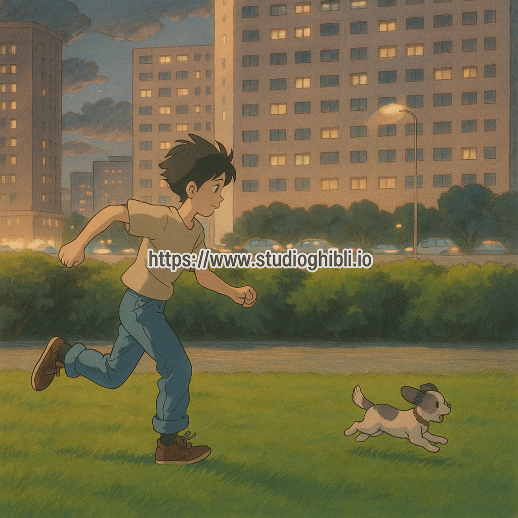Make the same exact thing just make it ghibli - Ghibli | Studio Ghibli