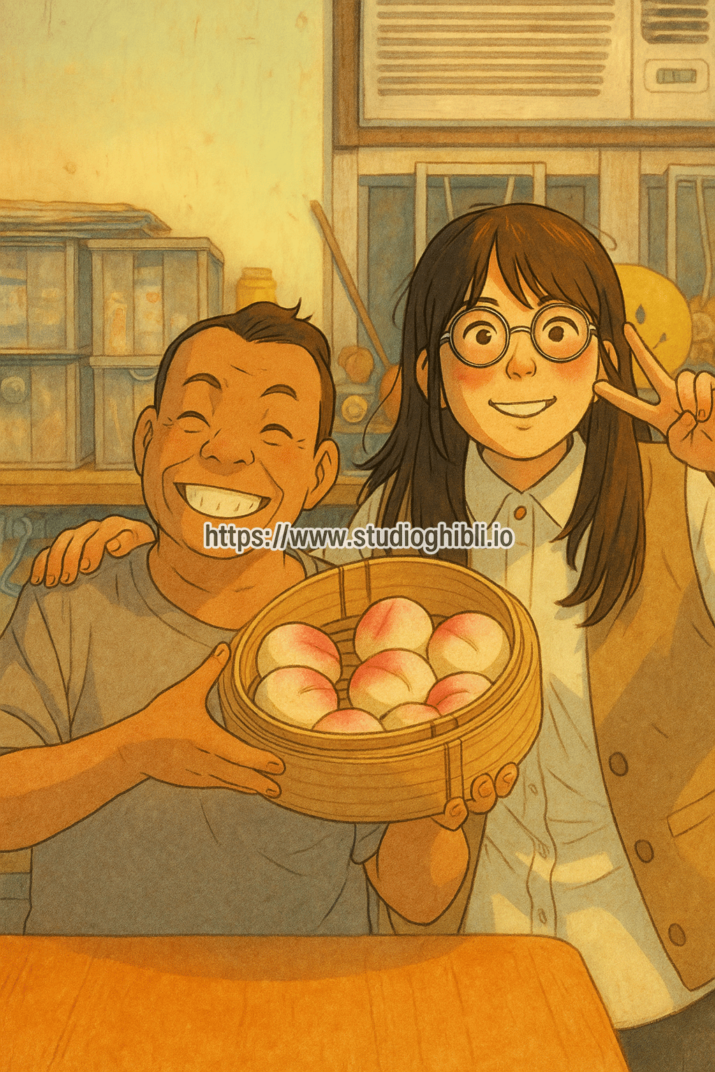 Turn this image into Studio Ghibli style - Ghibli | Studio Ghibli