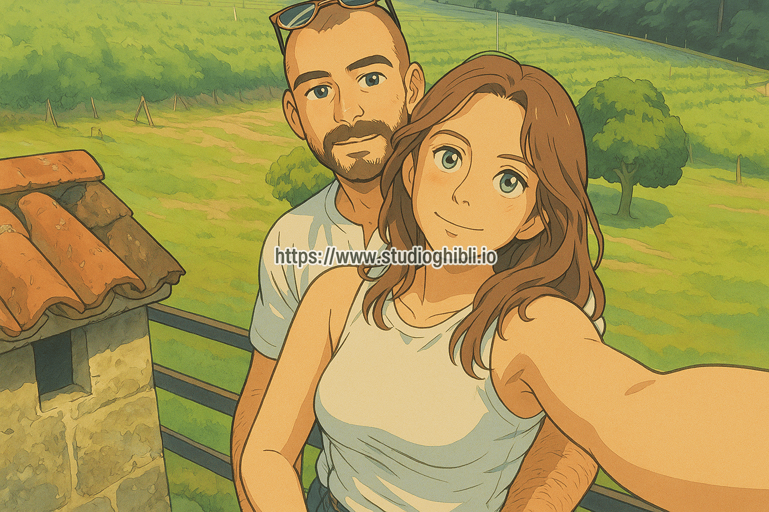 Turn this image into Studio Ghibli style - Ghibli | Studio Ghibli