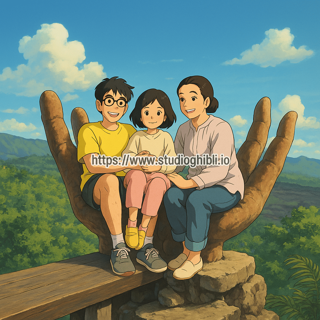 Turn this photo into a Ghibli style masterpiece - Ghibli | Studio Ghibli