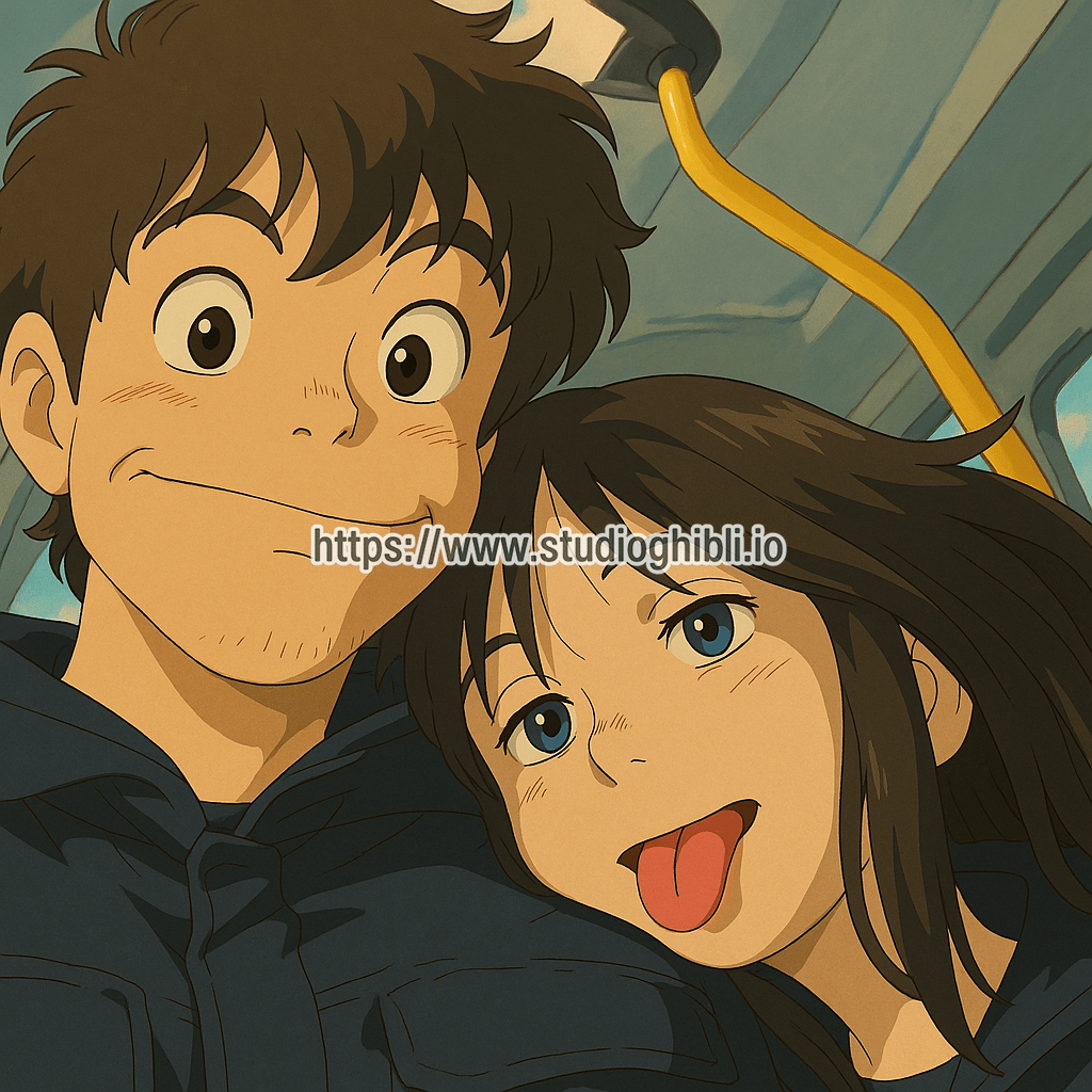 Turn this image into Studio Ghibli style - Ghibli | Studio Ghibli