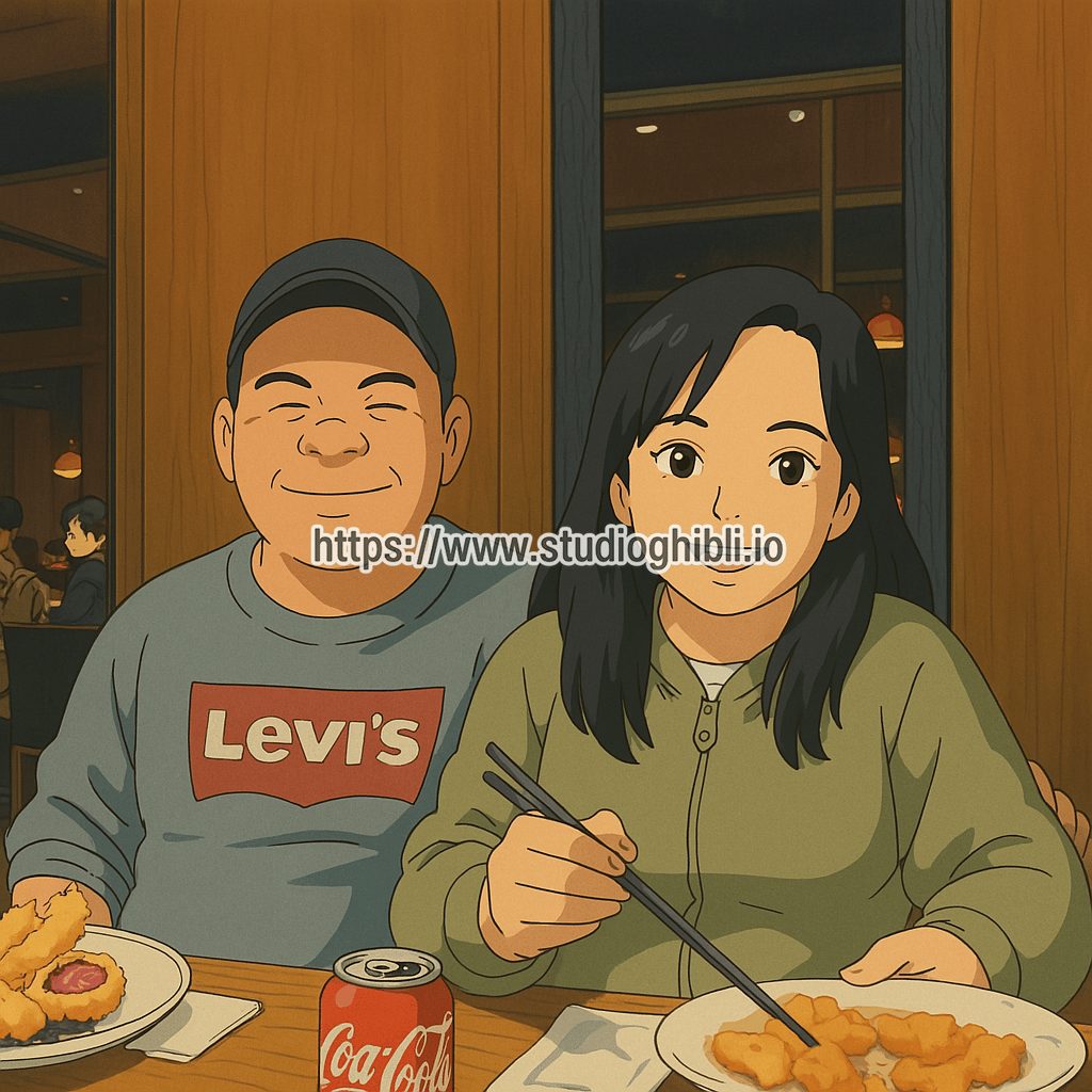 Turn this image into Studio Ghibli style - Ghibli | Studio Ghibli