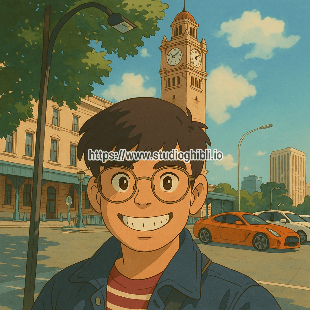 Turn this image into Studio Ghibli style - Ghibli | Studio Ghibli