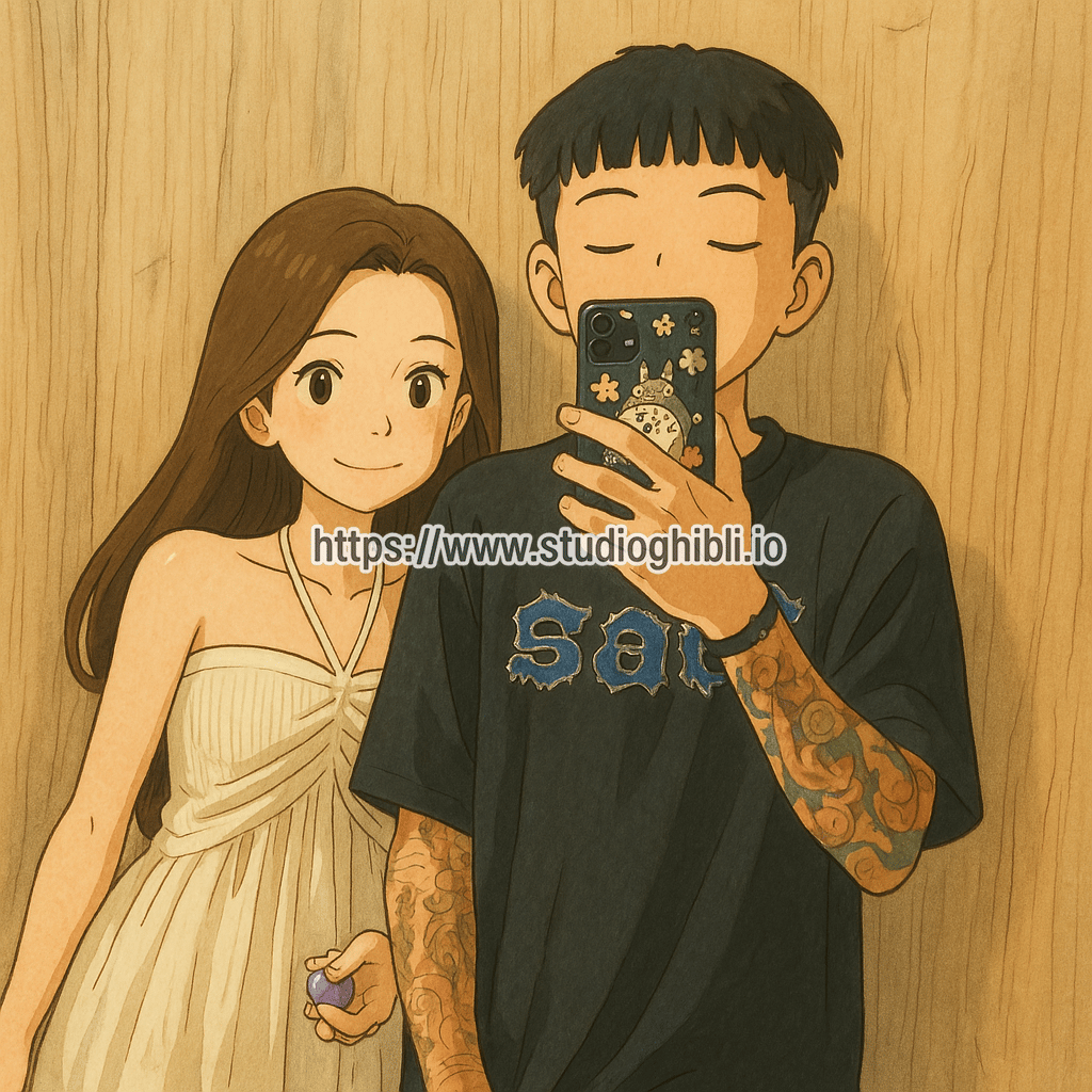 Turn this image into Studio Ghibli style - Ghibli | Studio Ghibli